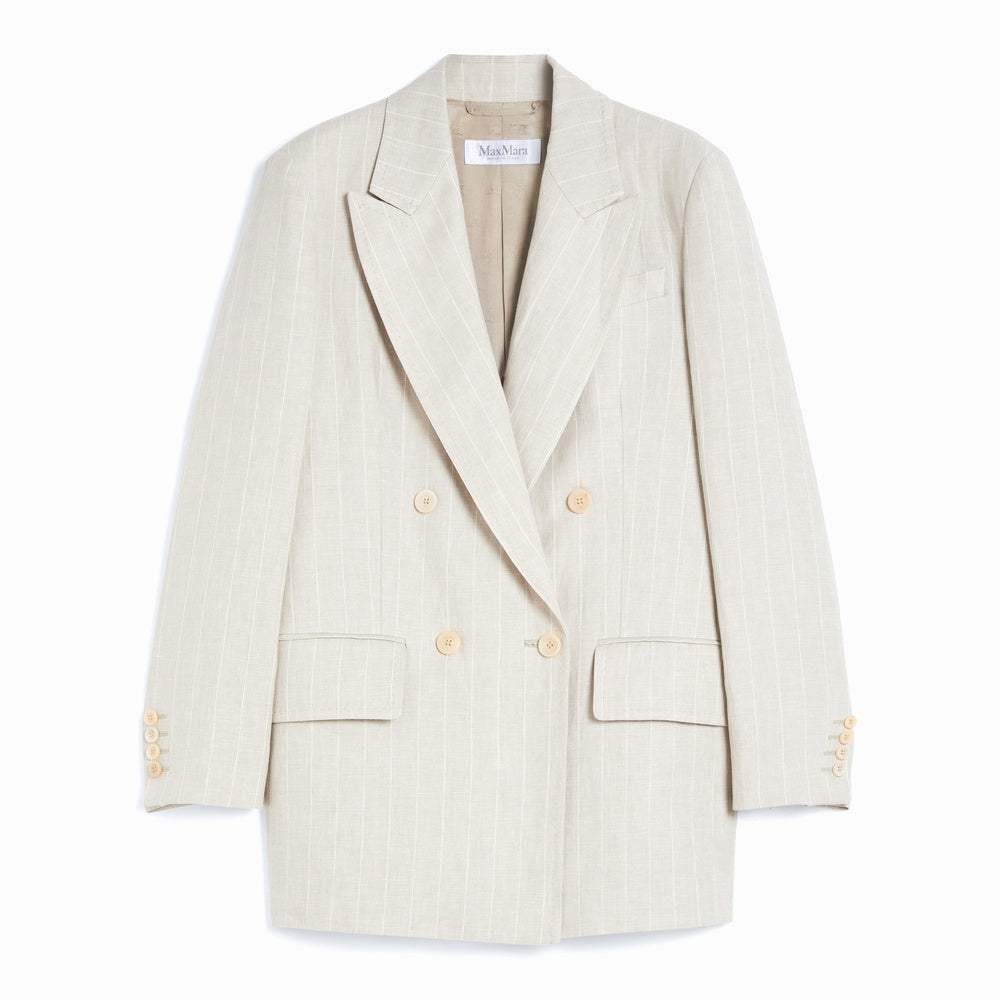 Max Mara Olimpia Jacket in linen 1041025206003 - GERLA – BORDER-GARA