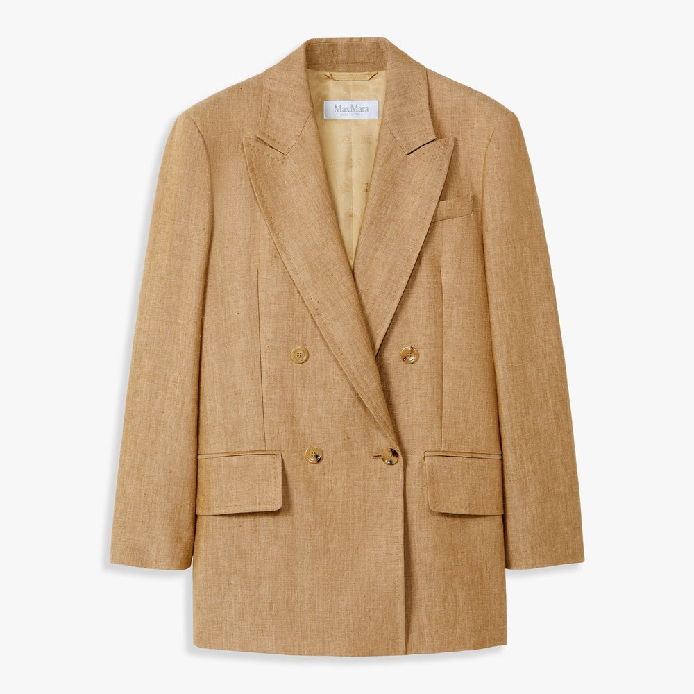 Max Mara Olimpia Jacket in linen 1041025206001 - GERLA – BORDER-GARA