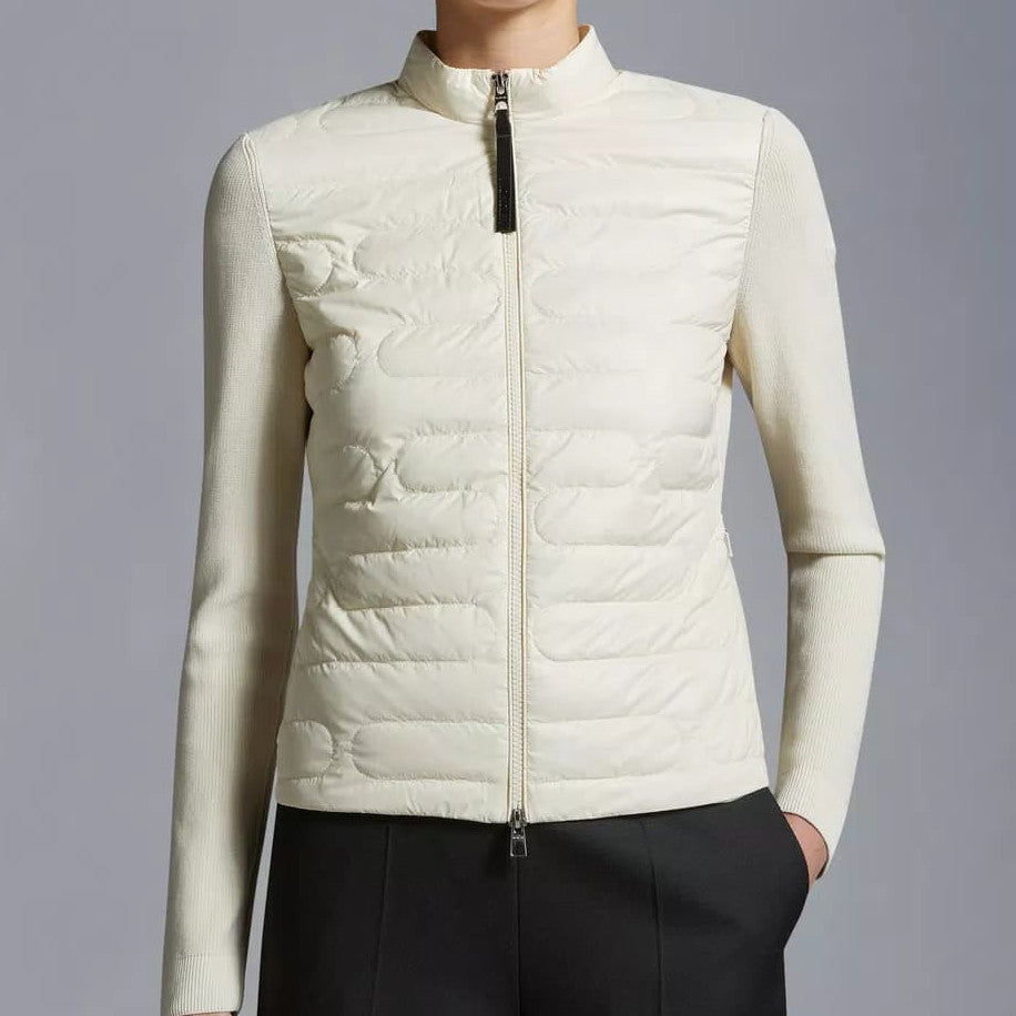 MONCLER PADDED COTTON ZIP-UP CARDIGAN J10939B00028M136720O – BORDER-GARA