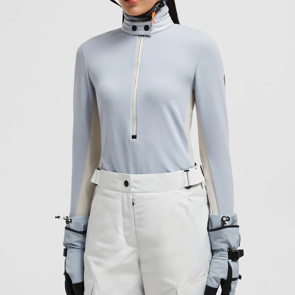 MONCLER Half-Zip Sweatshirt J20988G000218009390G – BORDER-GARA