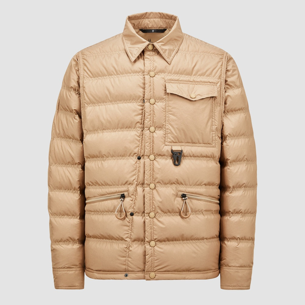 MONCLER LAVACHEY PACKABLE DOWN SHIRT JACKET K10971G00004598AS226 ...