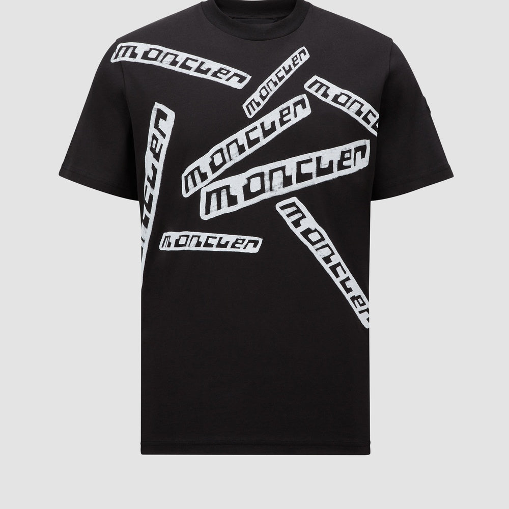 MONCLER GRAPHIC LOGO MOTIF COTTON T-SHIRT J20918C0004489AJS998 – BORDER ...