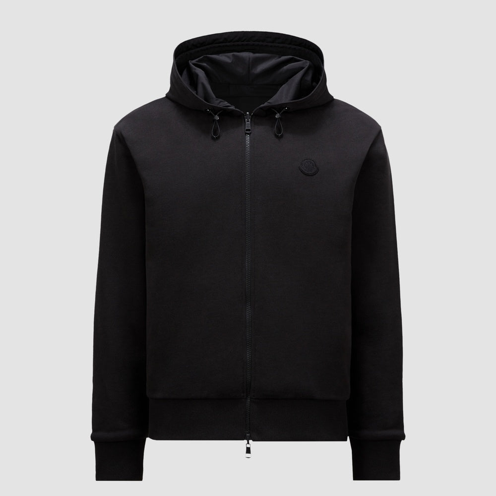 MONCLER REVERSIBLE COTTON ZIP-UP HOODIE J20918G0001489AENF98 – BORDER-GARA