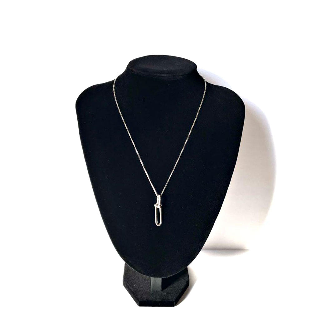 925 Hardware Link Necklace – BORDER-GARA