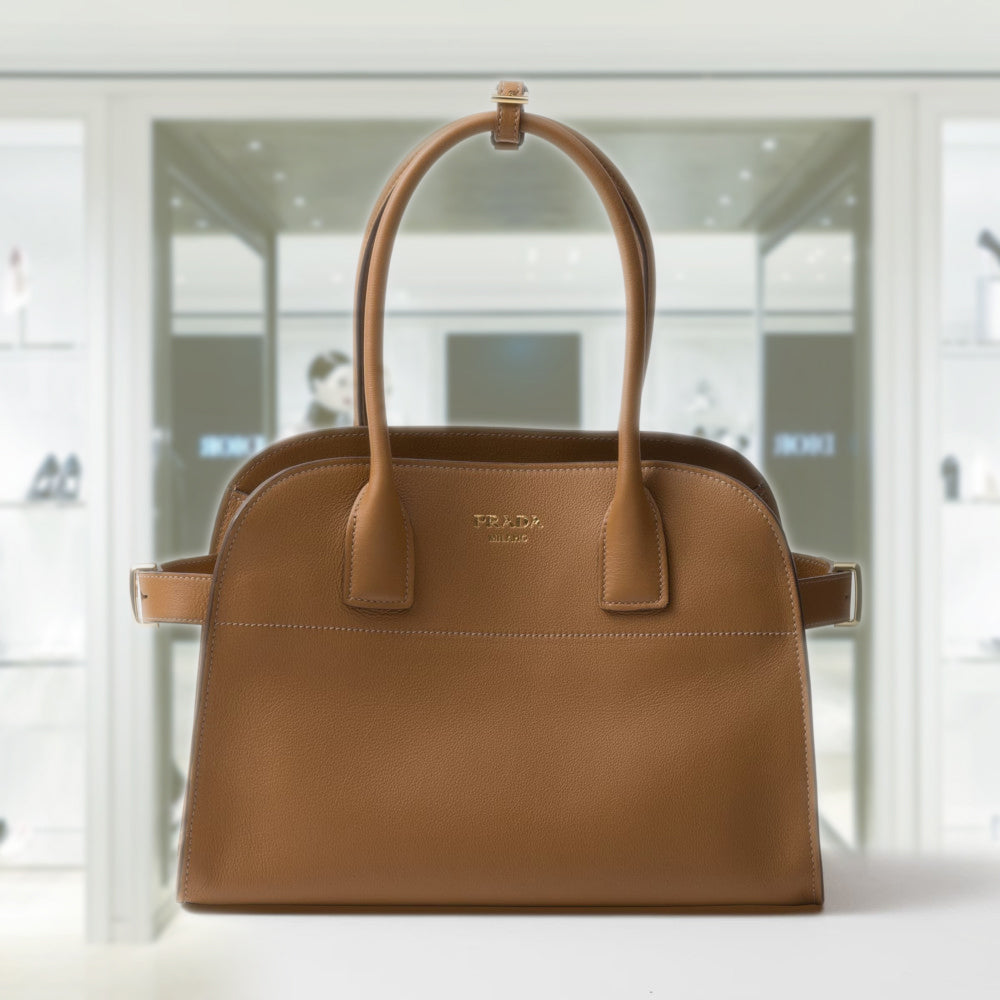 PRADA Medium leather tote bag 1BG538_2CYS_F03BH_V_OOO – BORDER-GARA