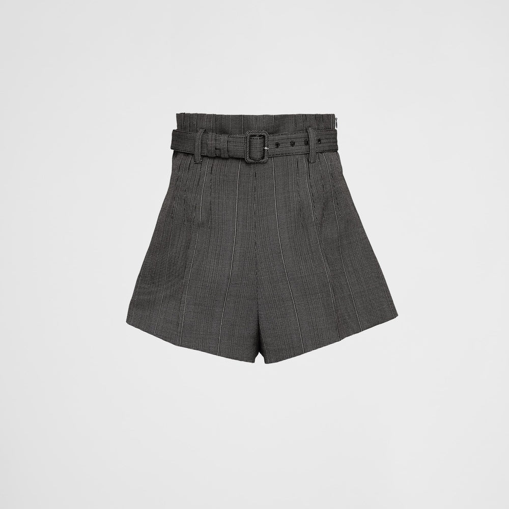 PRADA Pinstripe wool shorts P205IH_14FF_F0D65_S_OOO – BORDER-GARA