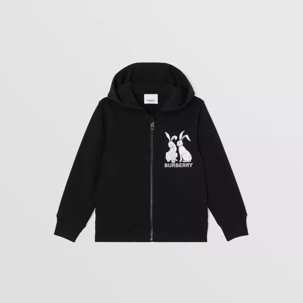 Burberry Rabbit Print Cotton Hooded Top 80633521 – BORDER-GARA