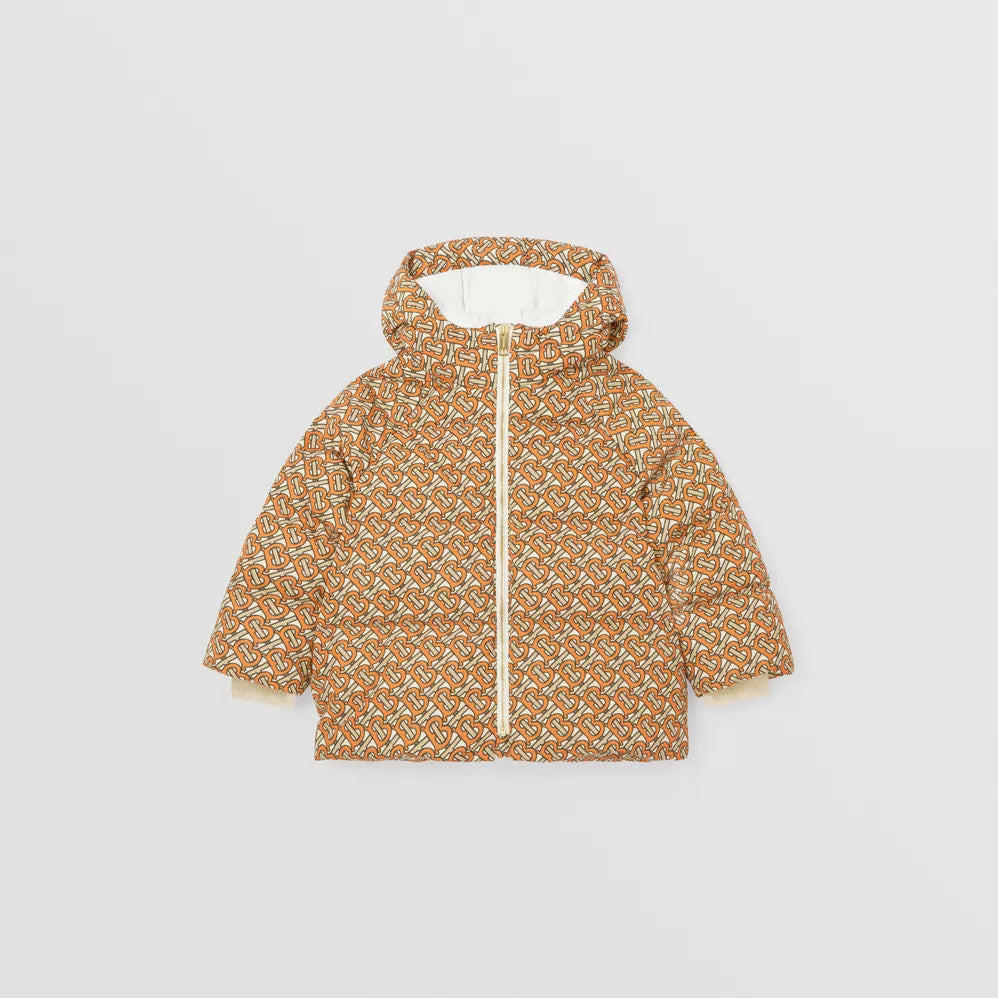 Burberry Monogram Print Hooded Puffer Jacket 80538281 – BORDER-GARA