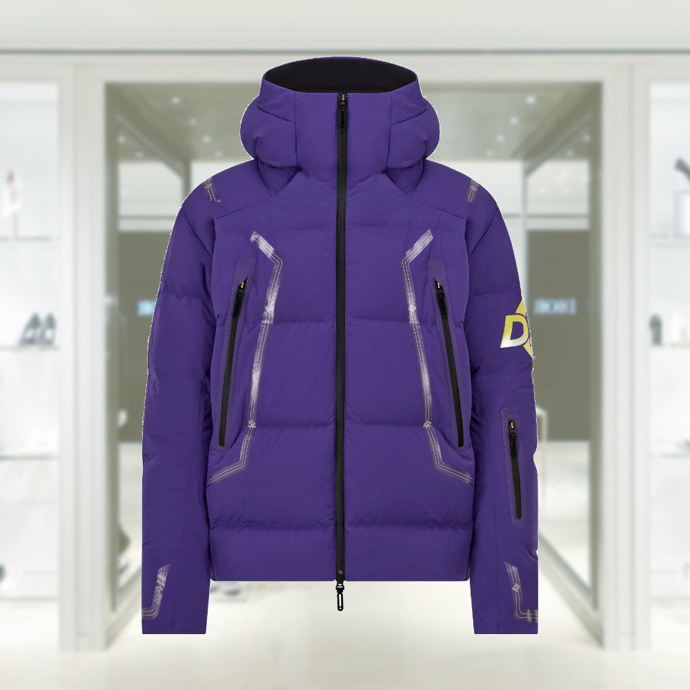 Dior DIOR AND DESCENTE HOODED DOWN JACKET 213C446B5093_C472 – BORDER-GARA