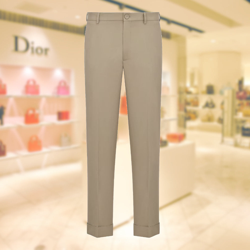 Dior CD DIAMOND CUFFED CHINOS 113C116B4451_C185 – BORDER-GARA
