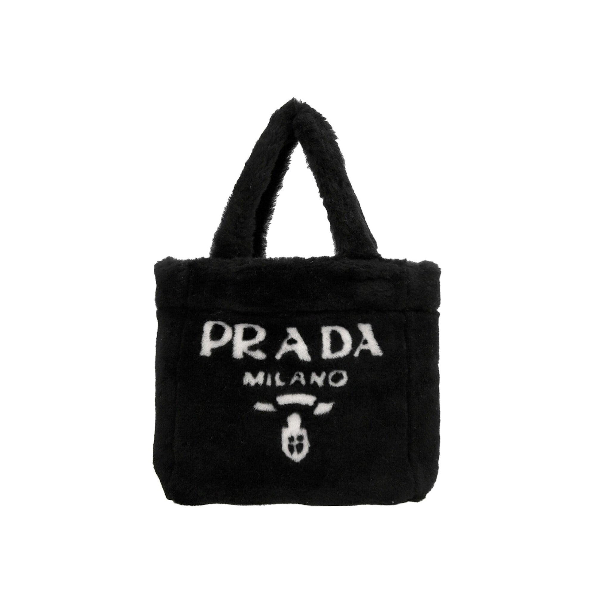 PRADA Logo sheepskin shopping bag 1BG447VIIO2EC9F0IAU – BORDER-GARA