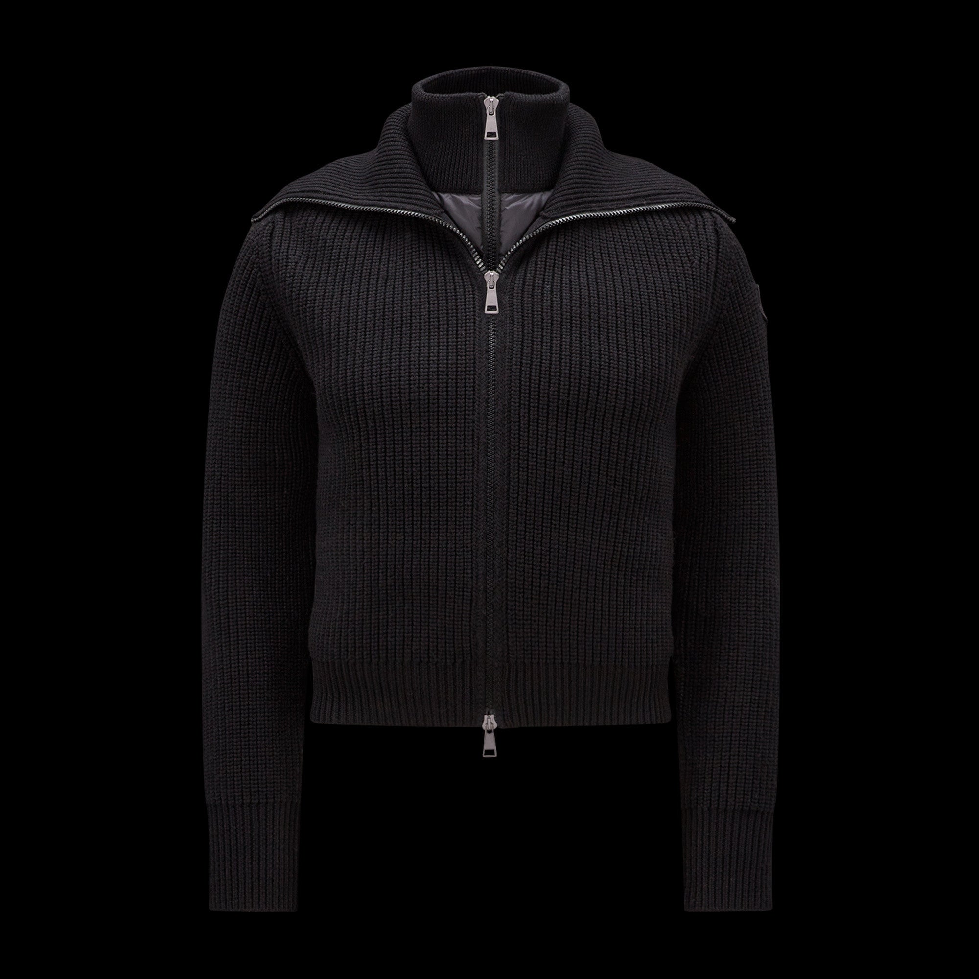 MONCLER Padded Wool Zip-Up Cardigan I20939B00032M1131999 – BORDER-GARA