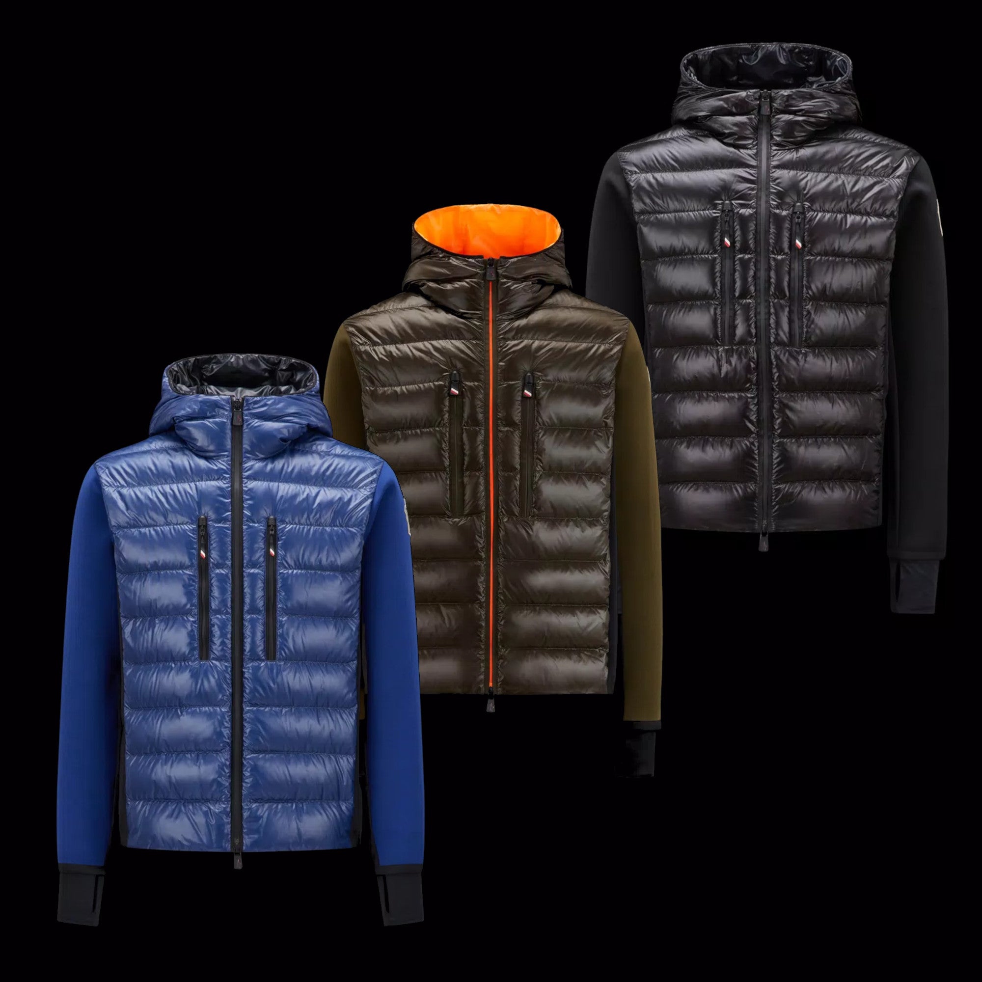 MONCLER PADDED ZIP-UP HOODIE I20979B00008C9043999 – BORDER-GARA