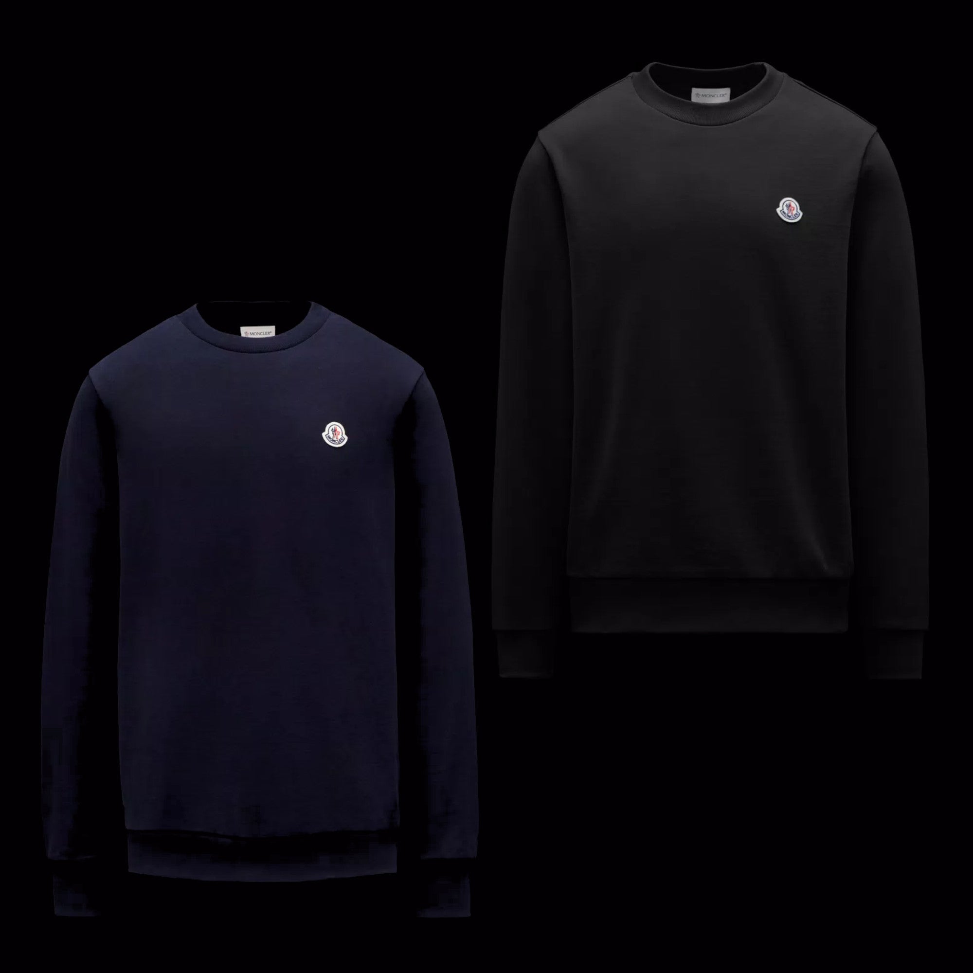MONCLER LOGO PATCH SWEATSHIRT I10918G00053809KR999 – BORDER-GARA
