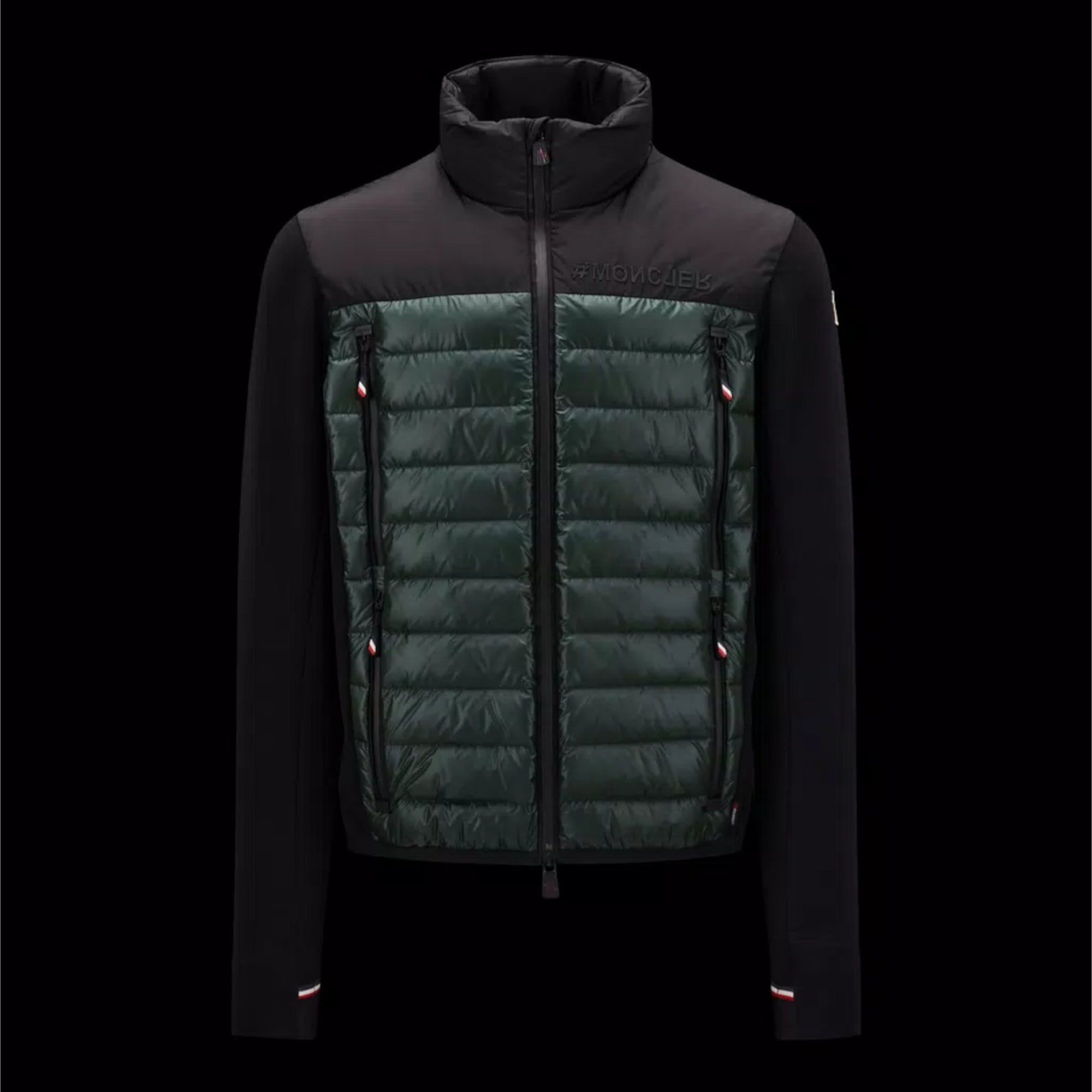 MONCLER PADDED ZIP-UP SWEATSHIRT I20978G00037899IGP98 – BORDER-GARA