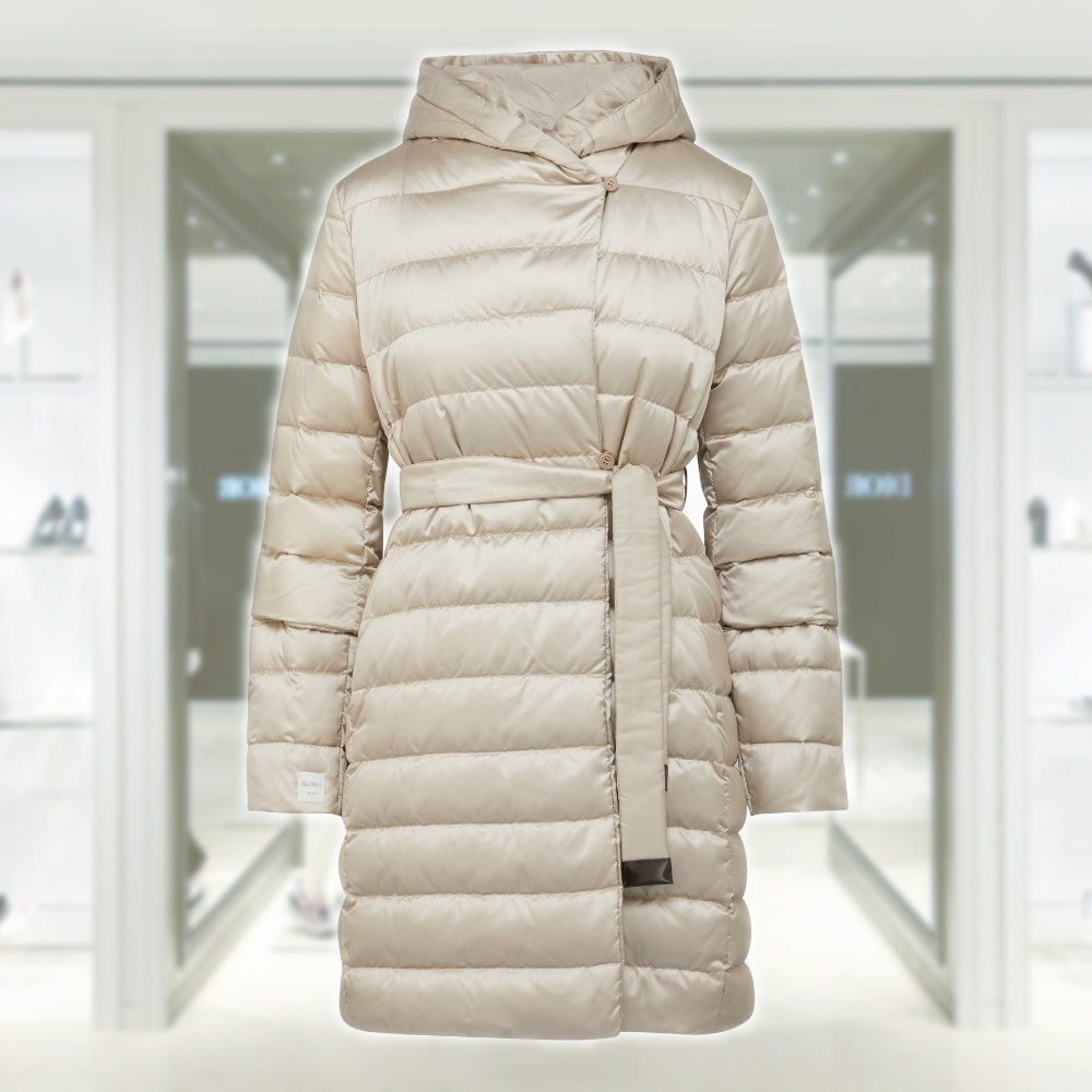 Max Mara Novef Reversible robe coat in water-resistant satin THE CUBE ...