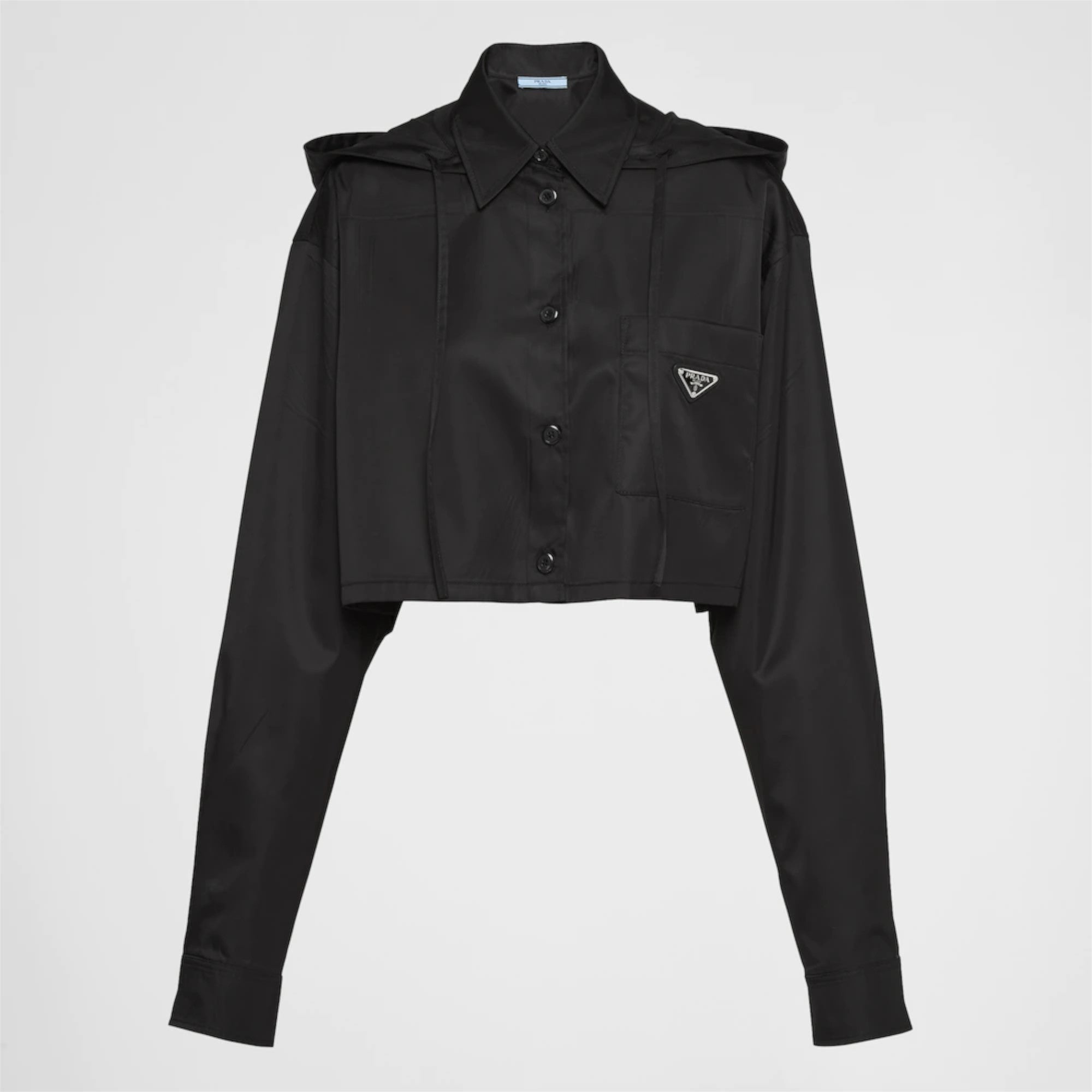 PRADA Re-Nylon gabardine shirt 24X713_1WQ8_F0002_S_221 – BORDER-GARA