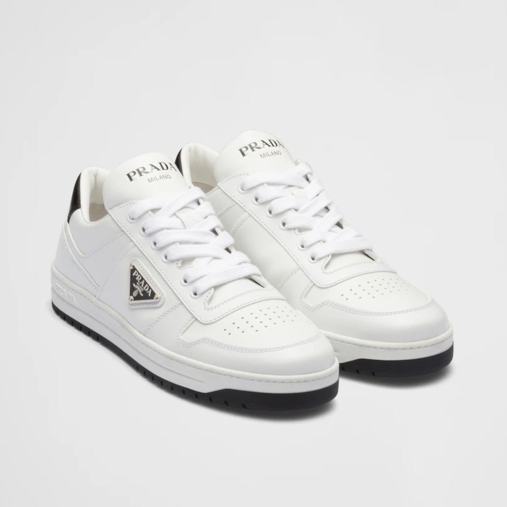 PRADA Downtown perforated leather sneakers PRADA Downtown perforated leather sneakers