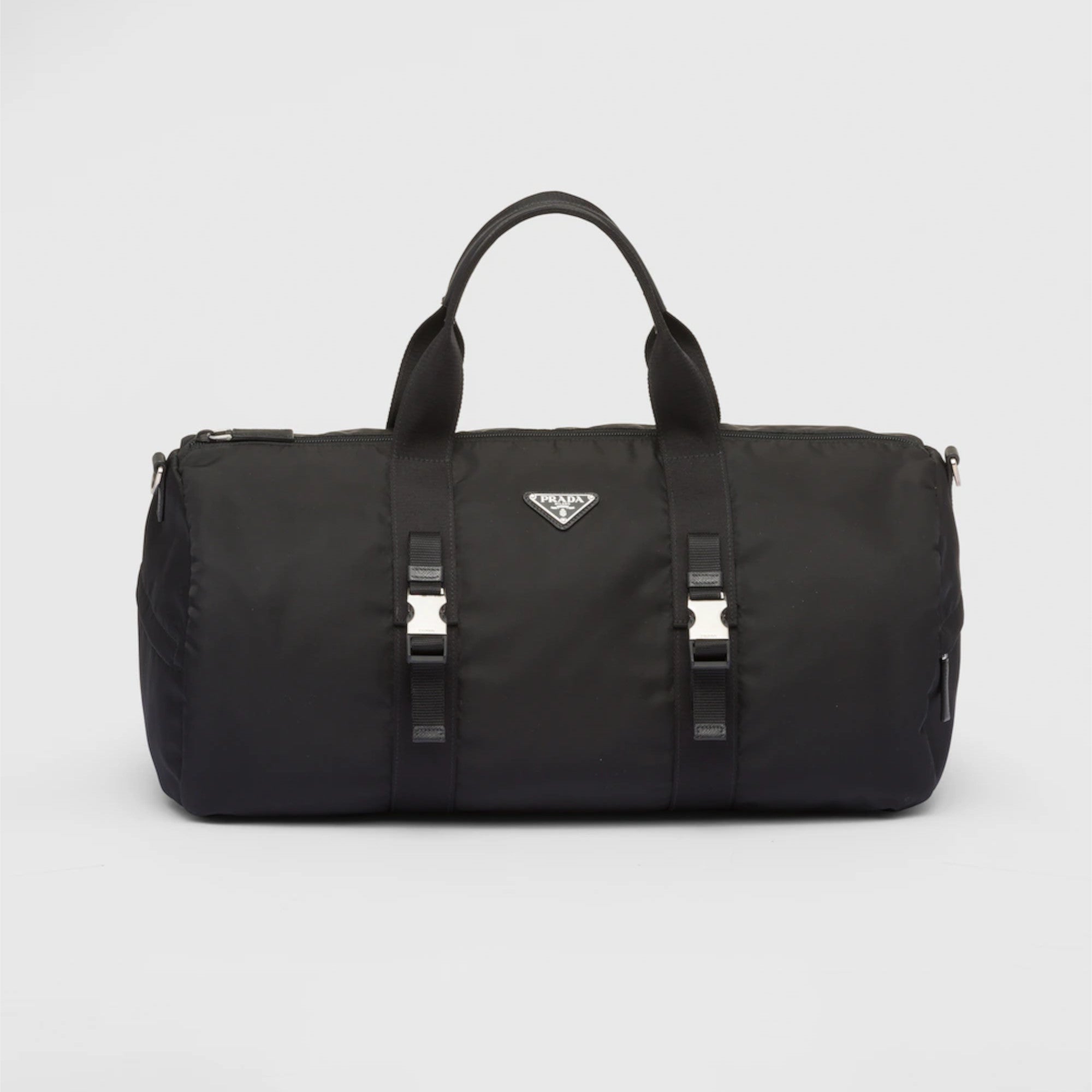 PRADA Nylon and Saffiano leather duffle bag 2VC015_2DMG_F0002_V_MON ...